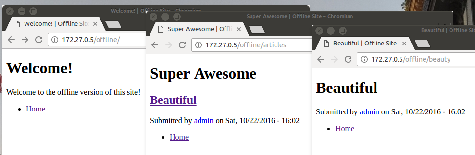 Taking Drupal 8 Sites Offline: Airplane Mode Surfing by Ryan Weal ...